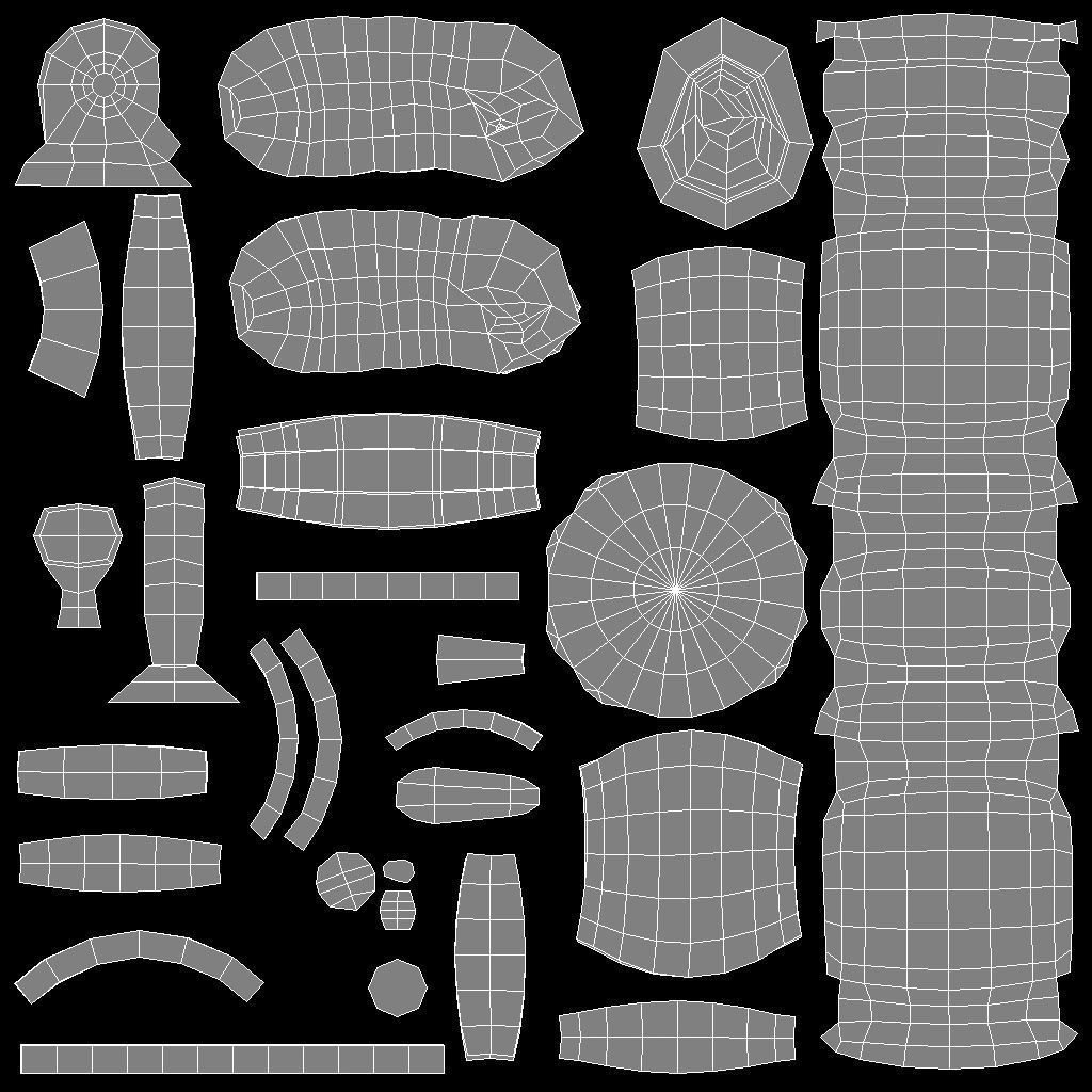 3D model lowpoly 3d model cartoon stone robot ball VR / AR / low-poly ...