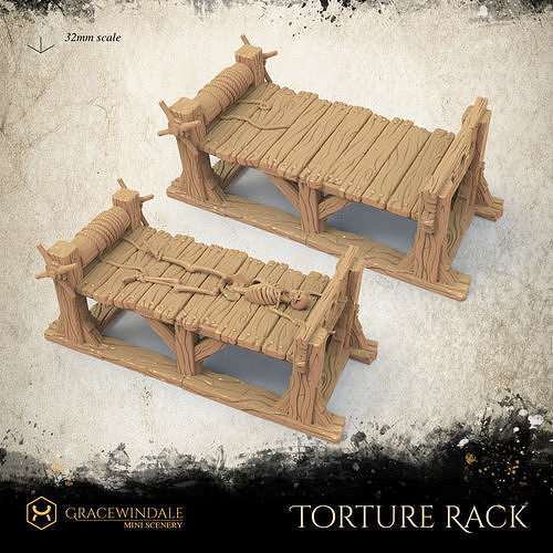 Torture Rack 3D model 3D printable | CGTrader
