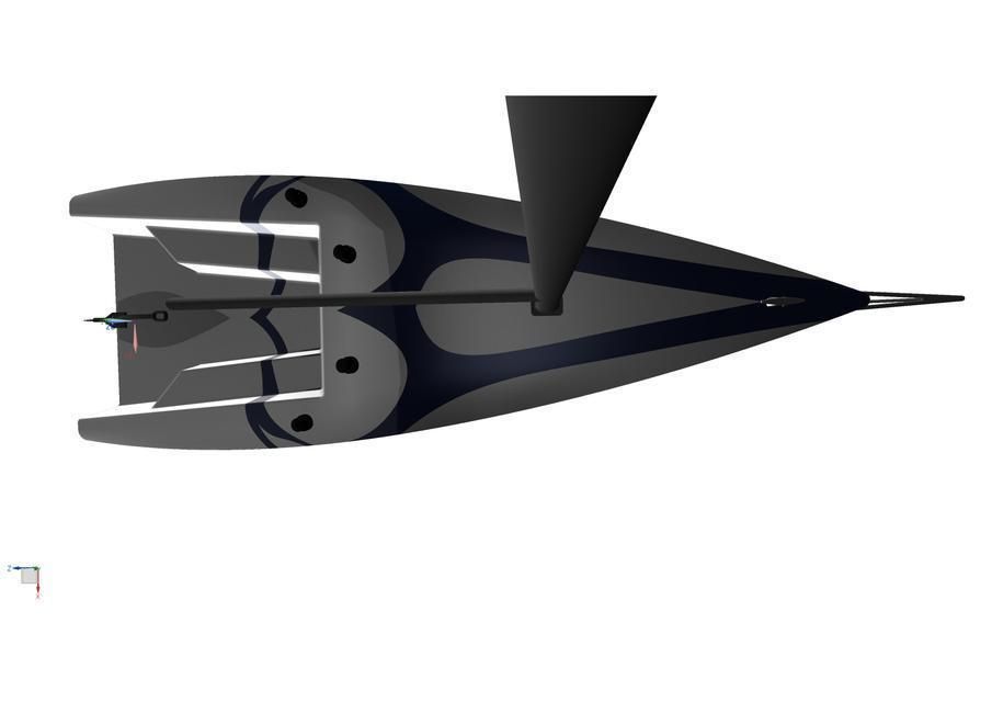 sailing boat hull free 3D model | CGTrader