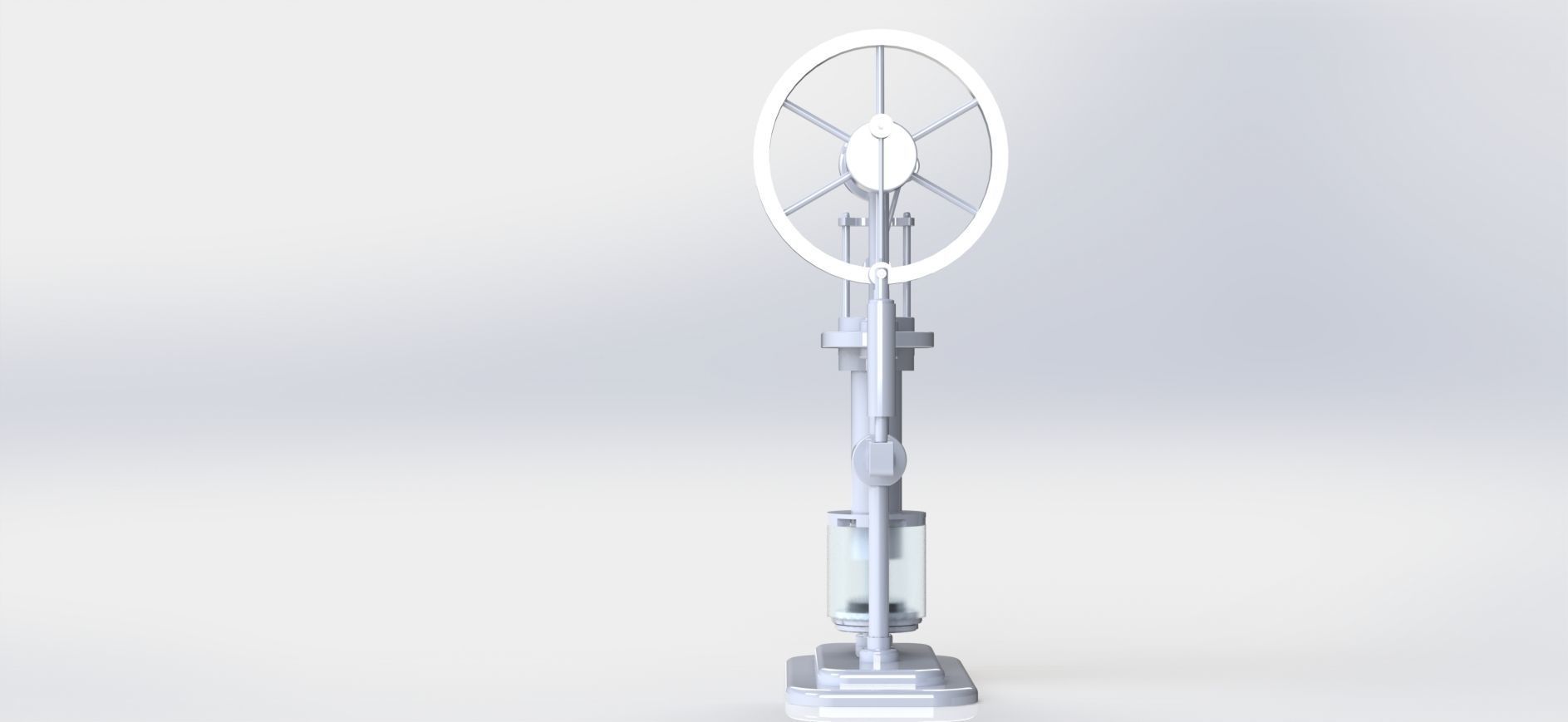 solidworks stirling hot air engine 3D model | CGTrader