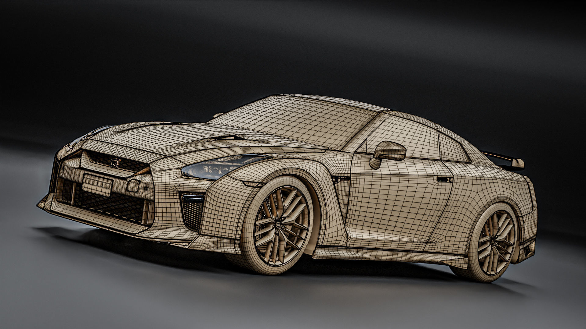 Nissan GTR R35 2022 3D model | CGTrader