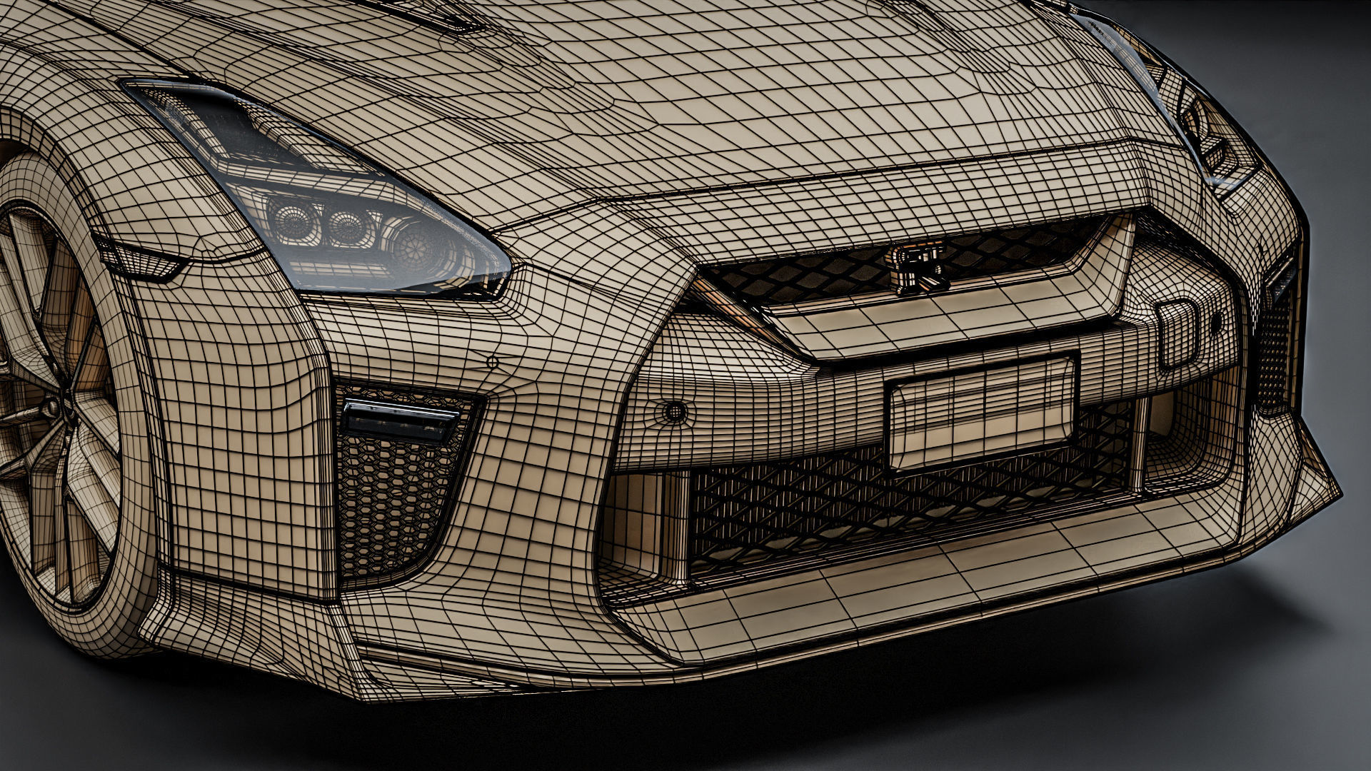 Nissan GTR R35 2022 3D model | CGTrader