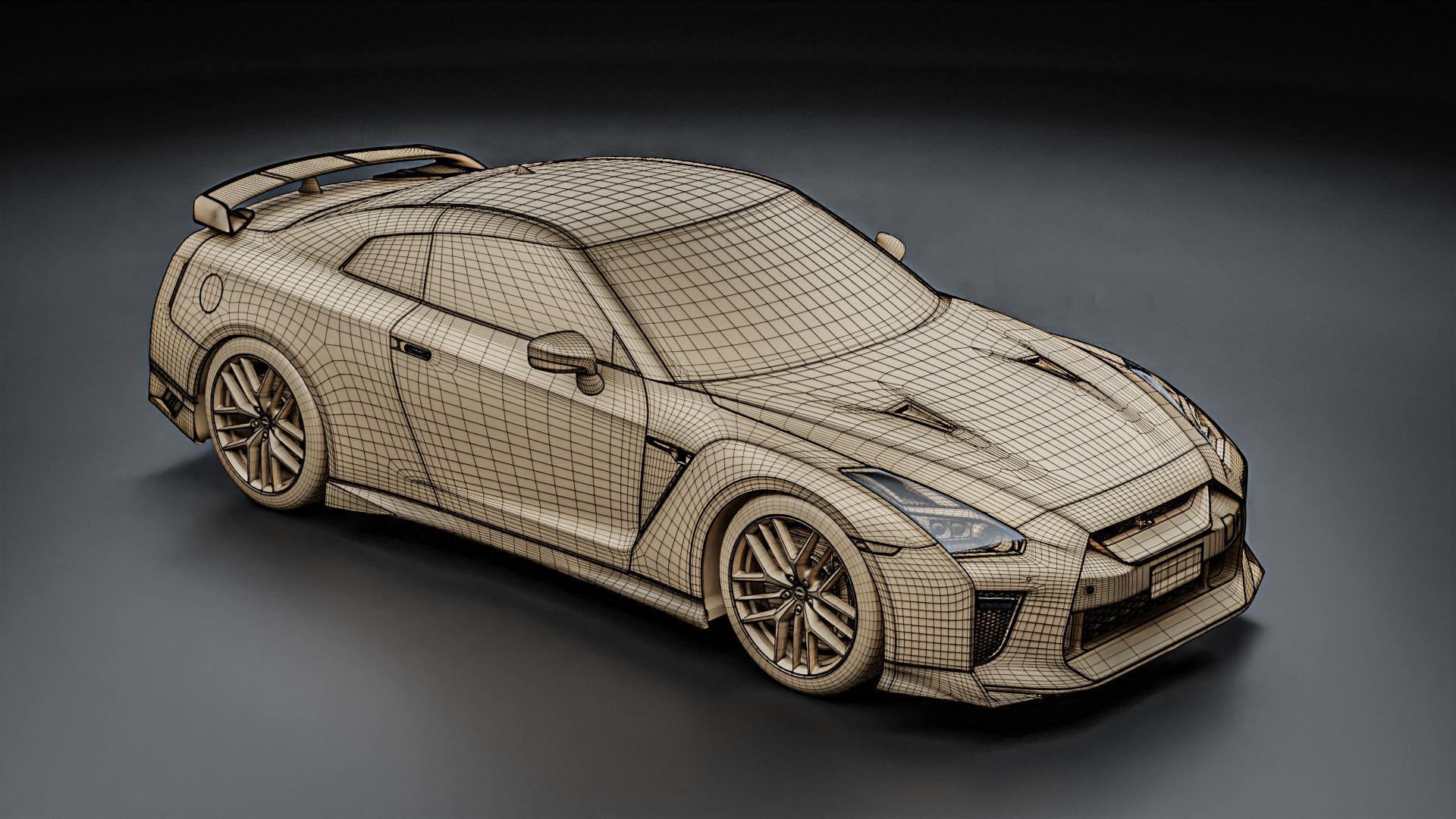 Nissan GTR R35 2022 3D model | CGTrader