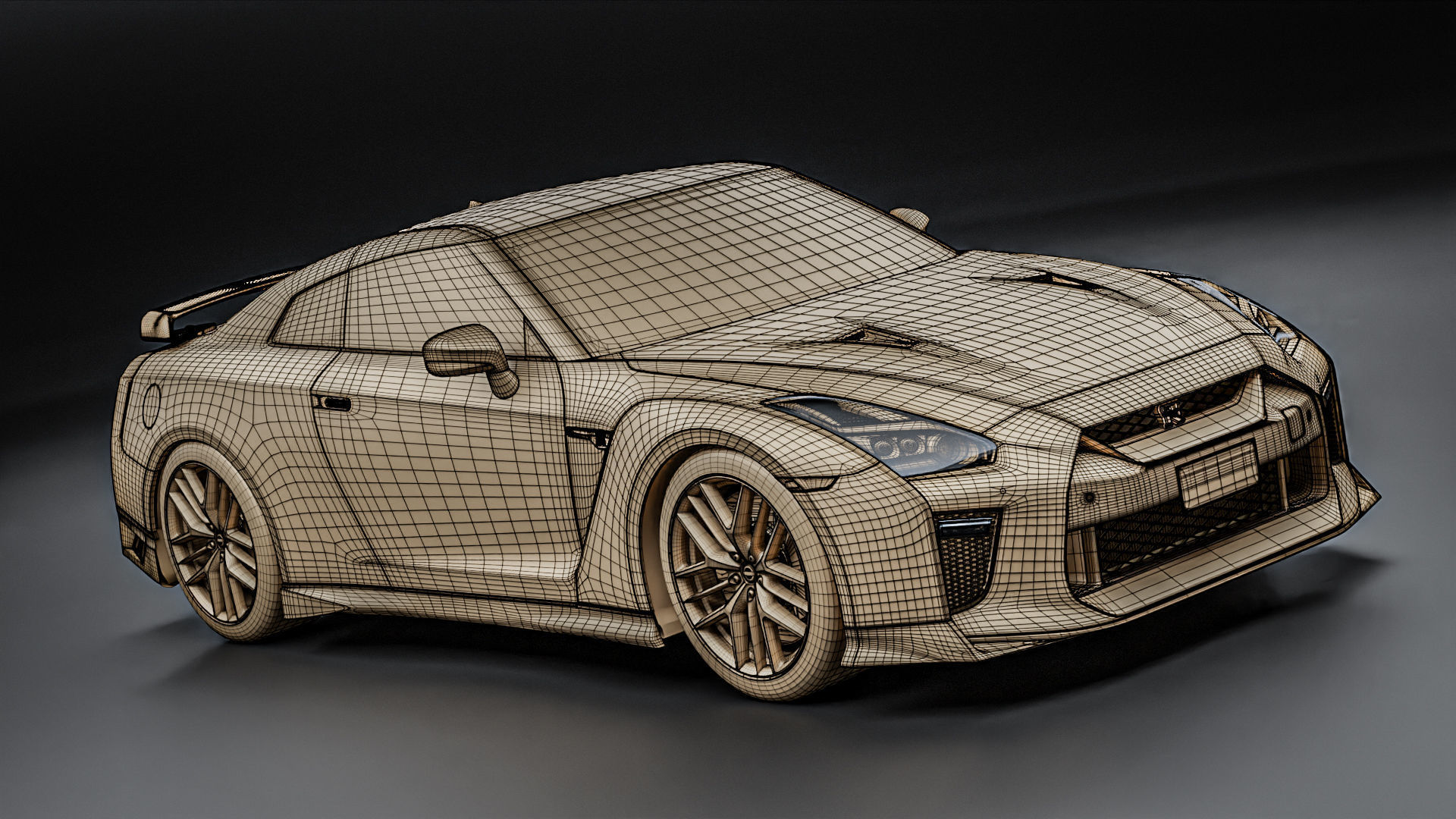 Nissan GTR R35 2022 3D model | CGTrader
