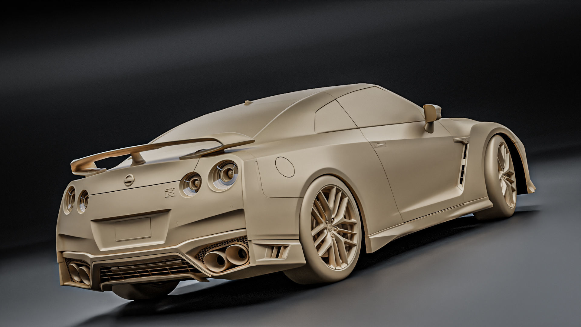 Nissan GTR R35 2022 3D model | CGTrader
