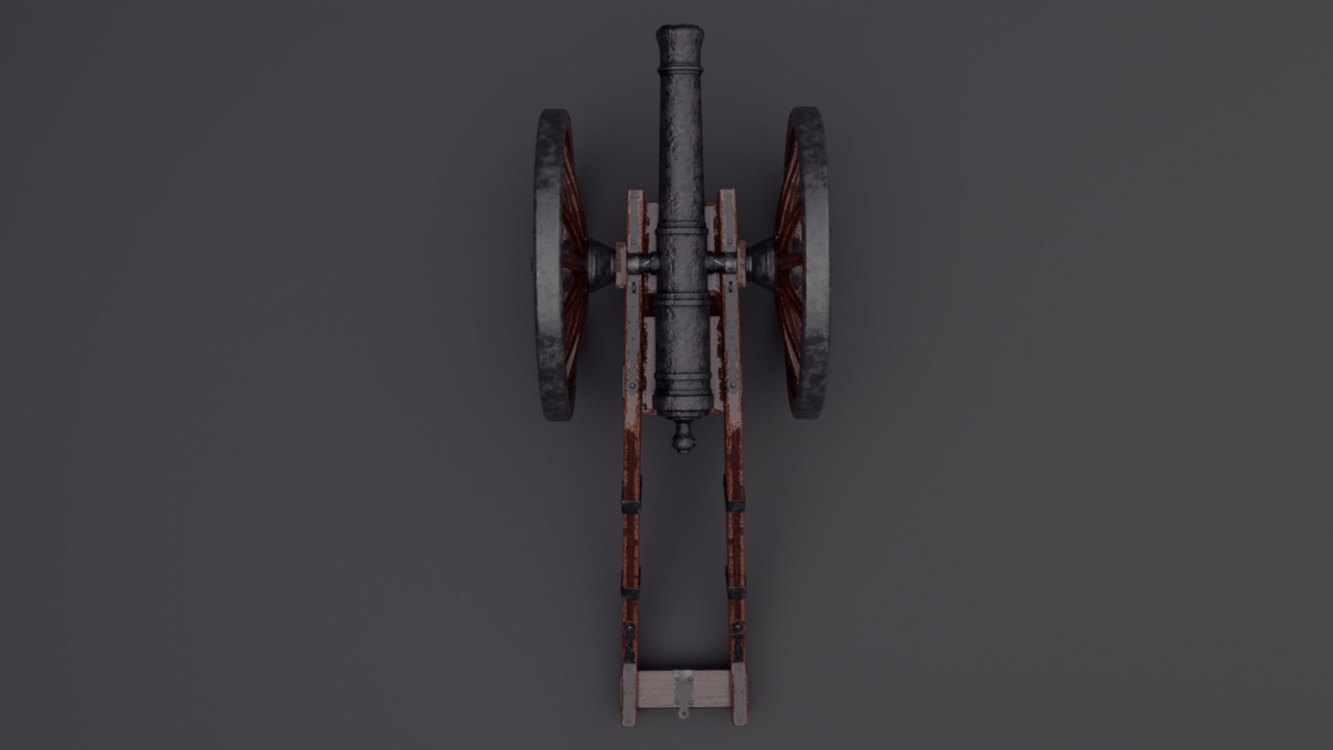 realistic cannon 3D model | CGTrader