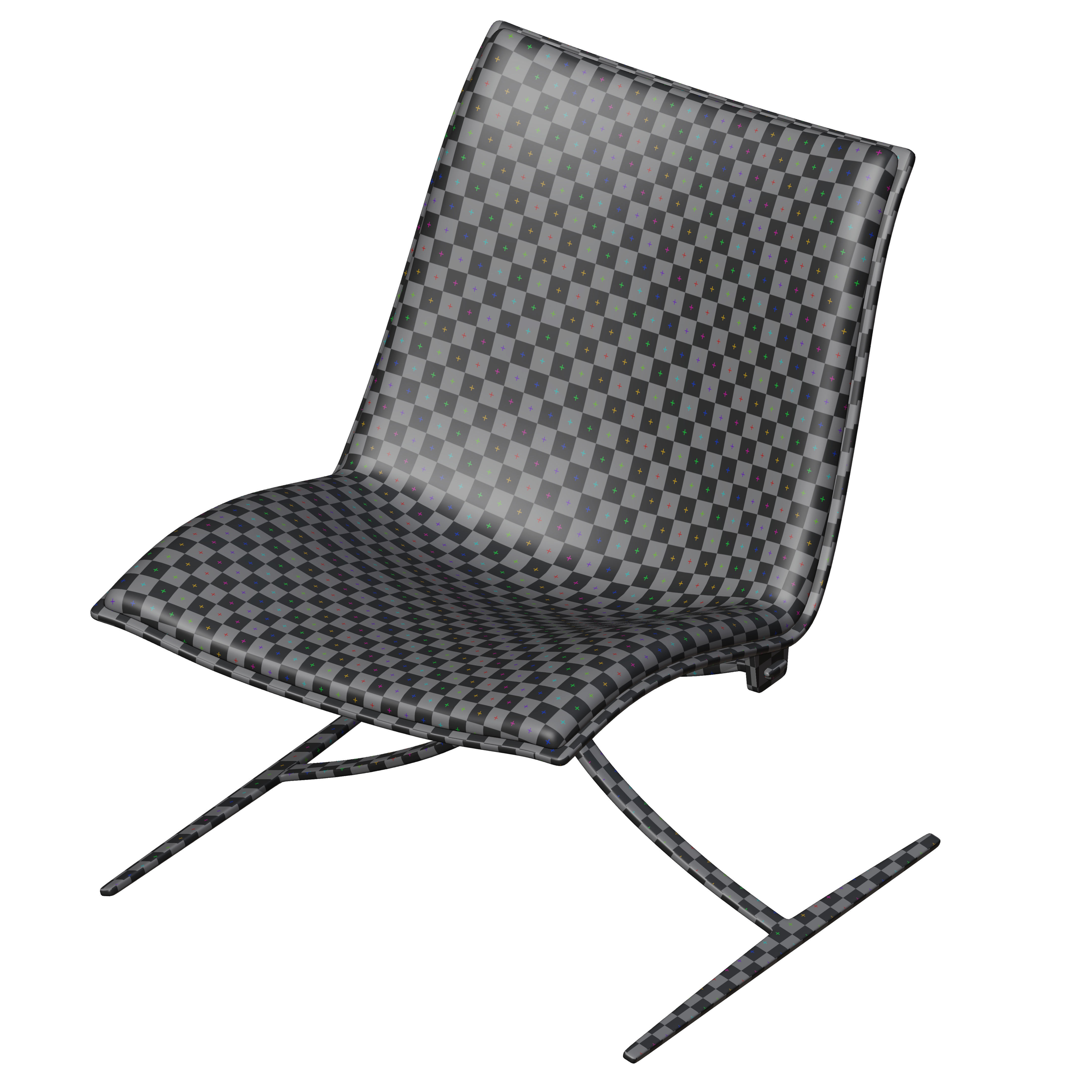 JK 710 Skater Chair 3D model | CGTrader