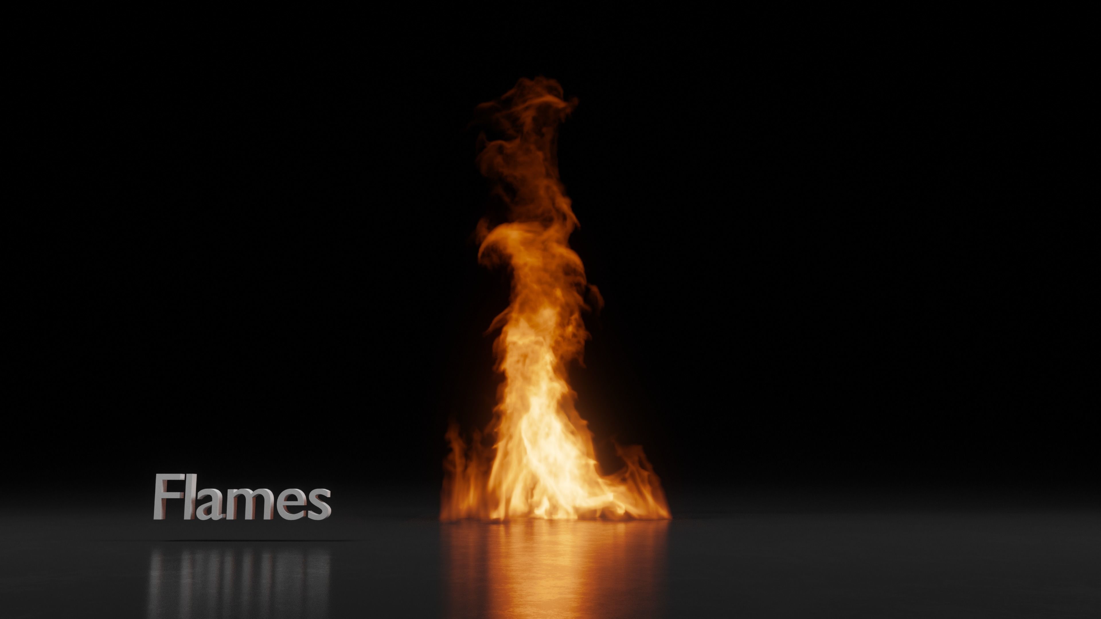 3D Fireplace Animation 3D model animated | CGTrader