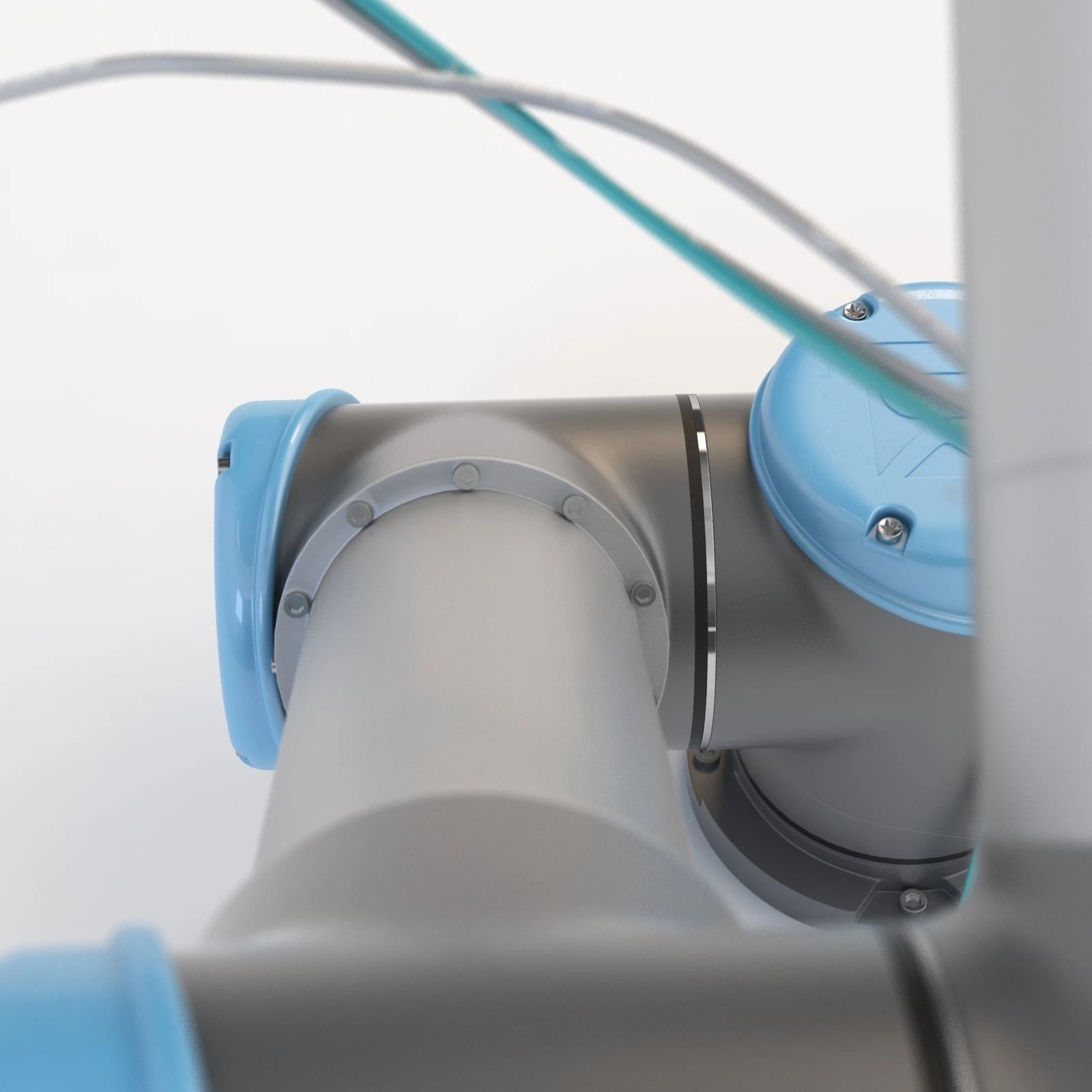 Universal Robots Ur5 With Robotiq Three Finger Adaptive Gripper 3D ...