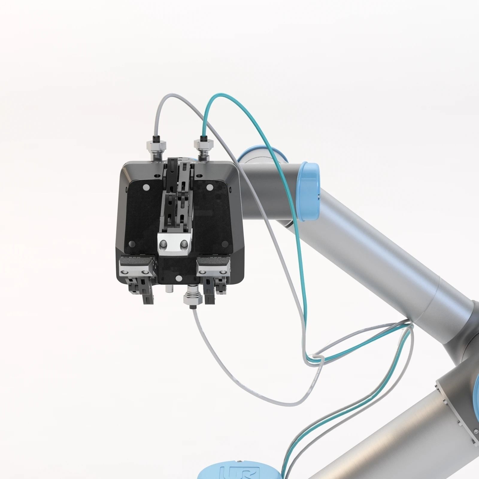 Universal Robots Ur5 With Robotiq Three Finger Adaptive Gripper 3D ...