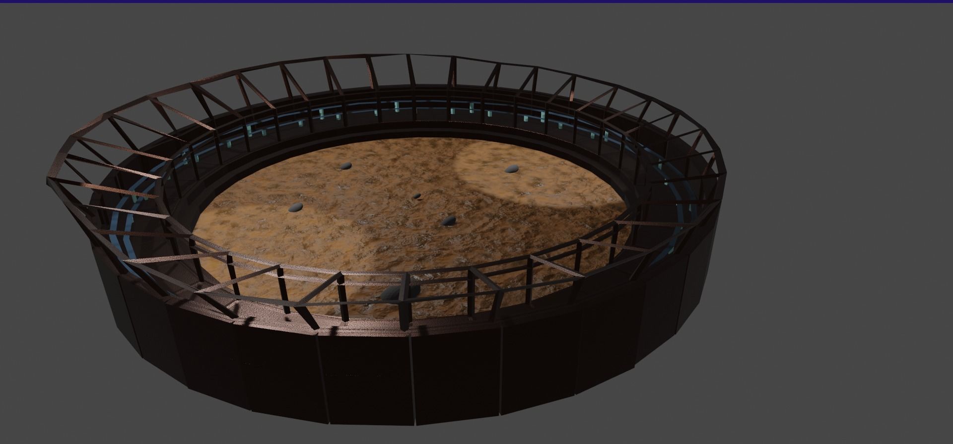 Gladiator arena free 3D model | CGTrader
