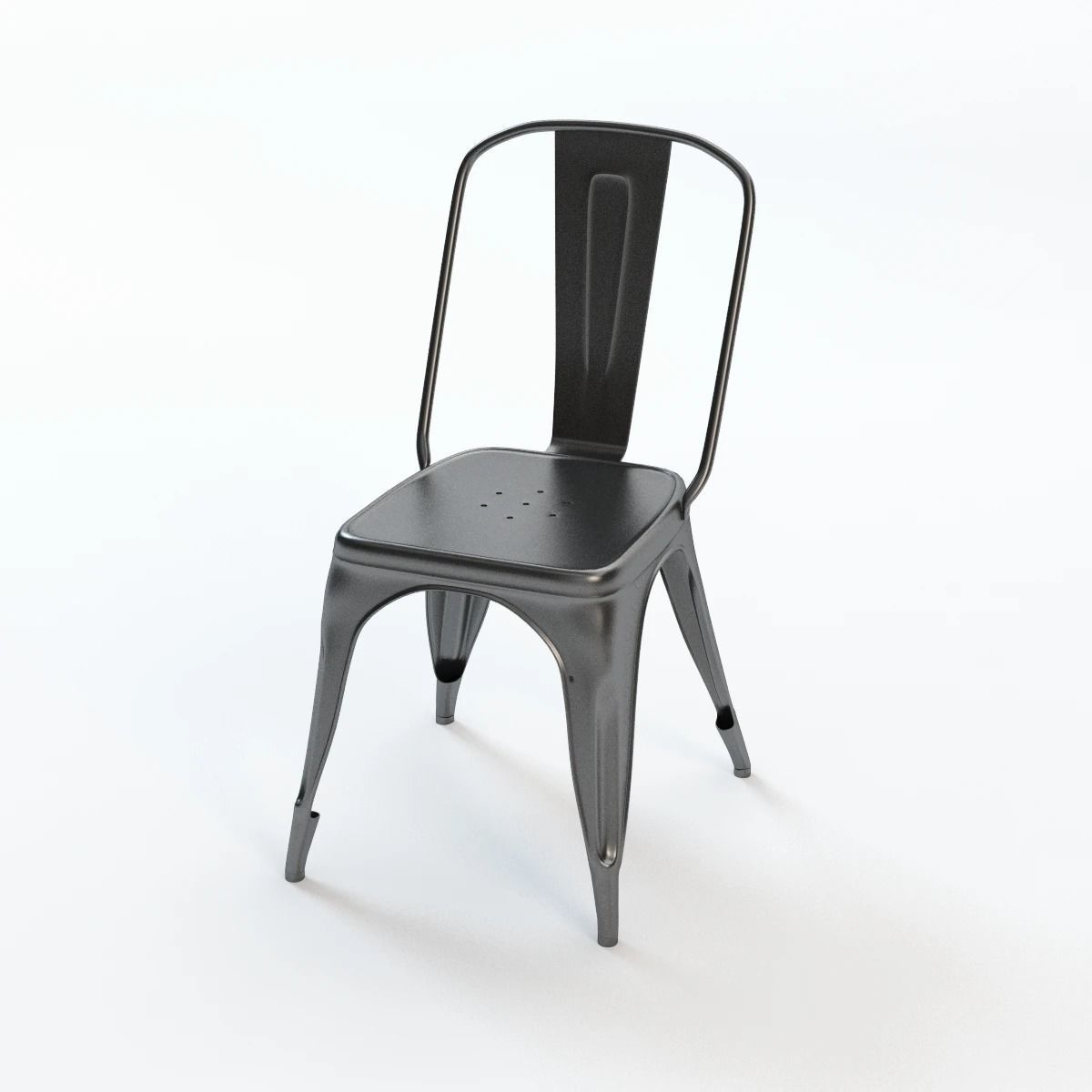 Tolix Ass Chairs 3D model | CGTrader