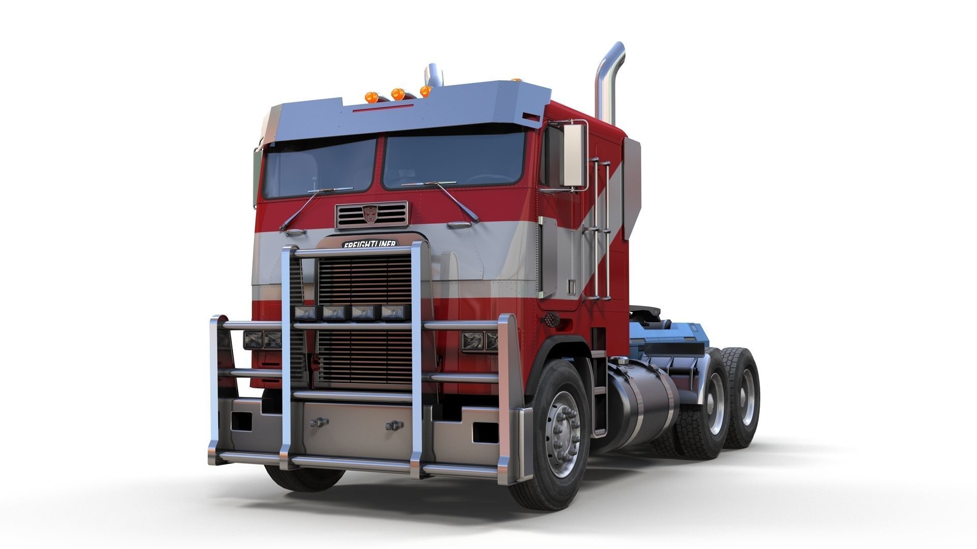 3D model Optimus Prime Freightliner VR / AR / low-poly | CGTrader