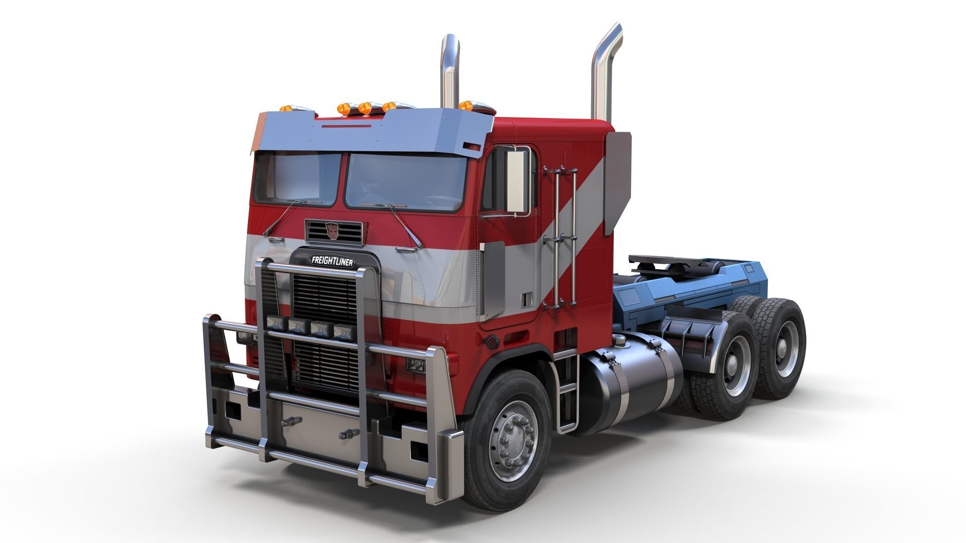 3D model Optimus Prime Freightliner VR / AR / low-poly | CGTrader