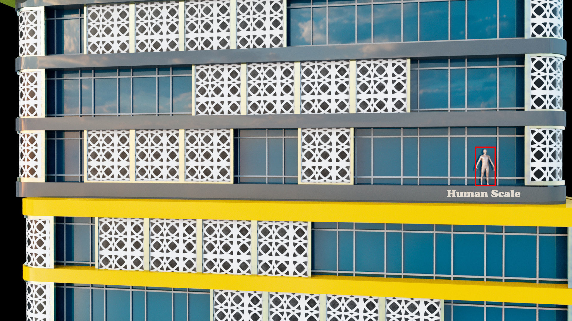 Lusail Marina Twin Tower 3D model | CGTrader