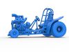 Diecast Mini Rod pulling tractor 7 Scale 1 to 25 3D model 3D printable ...