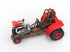 Diecast Mini Rod pulling tractor 7 Scale 1 to 25 3D model 3D printable ...