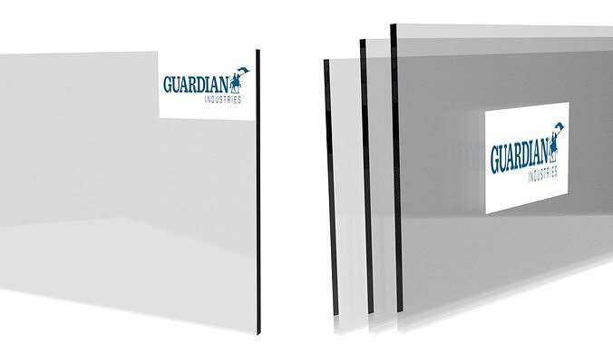 3D model Guardian Industries Pure Industrial Glass VR / AR / low-poly ...