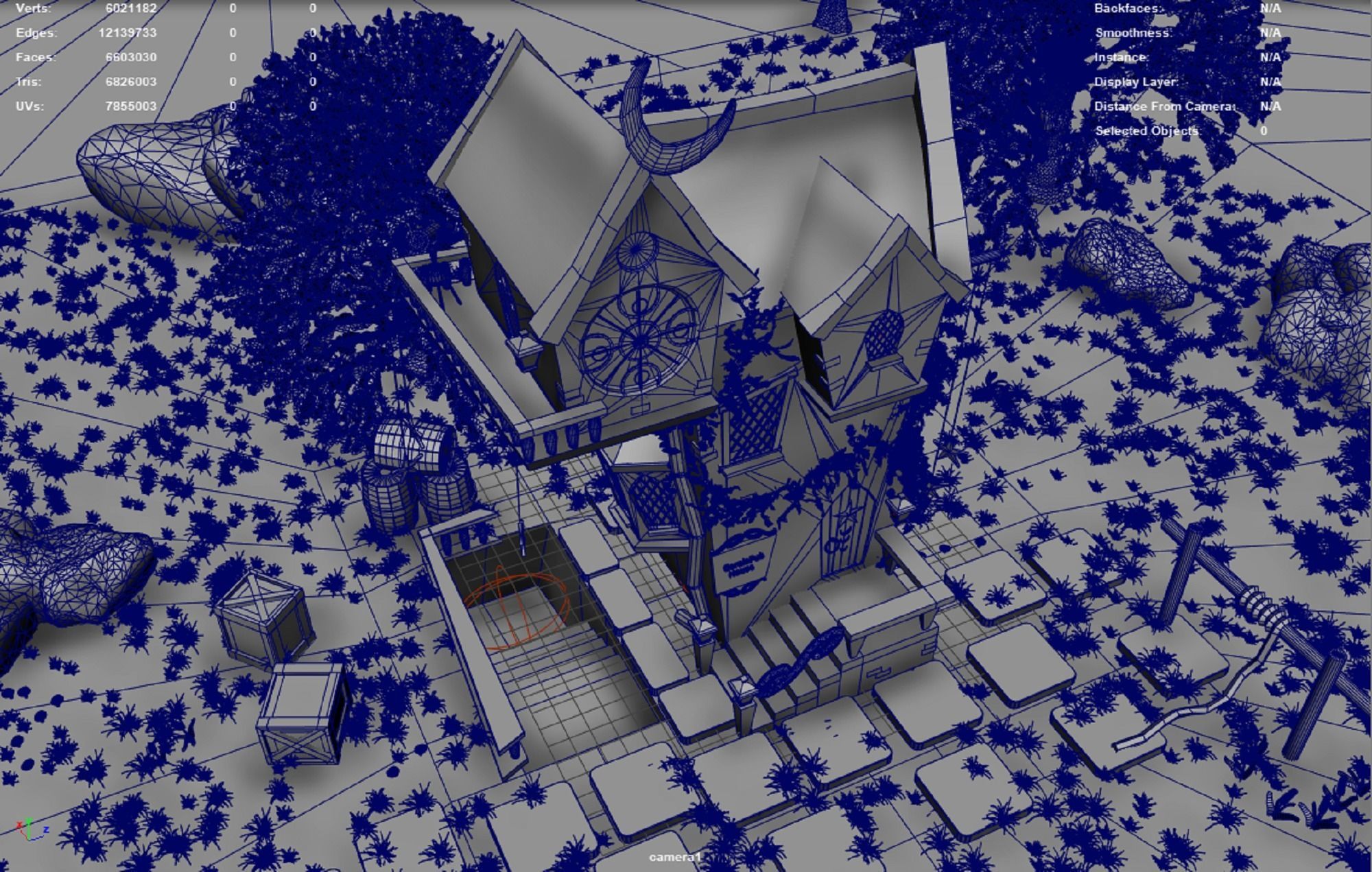 A Beautiful Arcane House 3D model | CGTrader