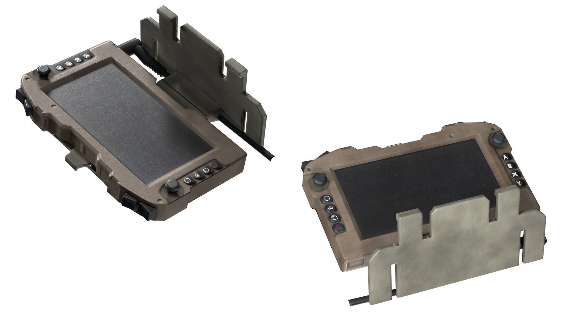 MILITARY Game-Ready Persistent Systems MPU5 Wave Relay Radio 3D model ...