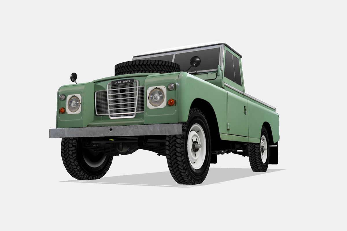 3D model Land Rover series III 1971 VR / AR / low-poly | CGTrader