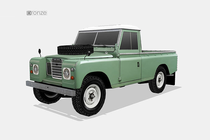 3D model Land Rover series III 1971 VR / AR / low-poly | CGTrader