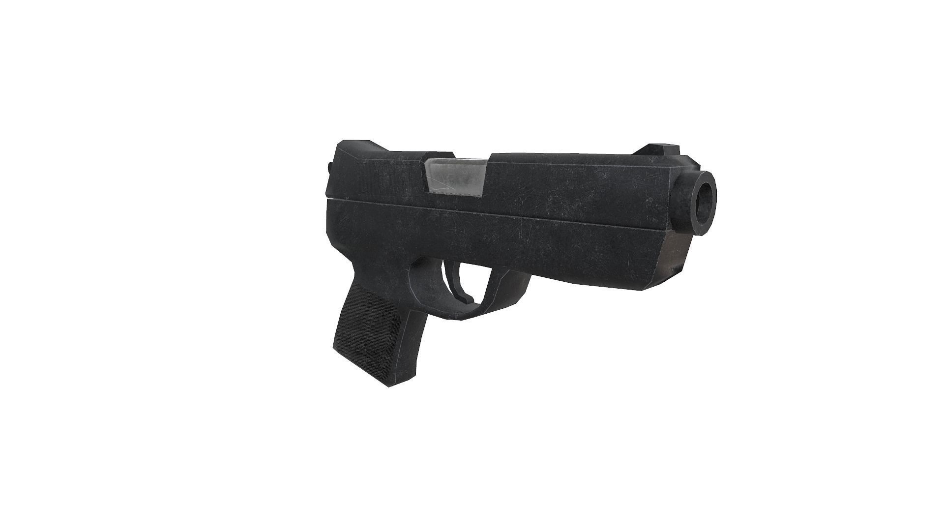 3D model Low Poly Gun Pack VR / AR / low-poly | CGTrader