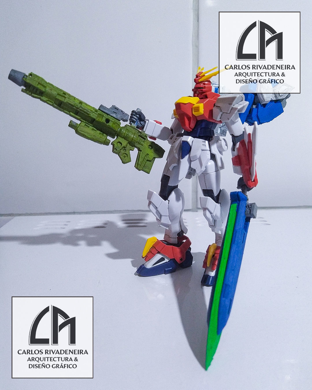 GUNDAM BEAM CANNON AND LAUNCHER MISSILE 3D model 3D printable | CGTrader