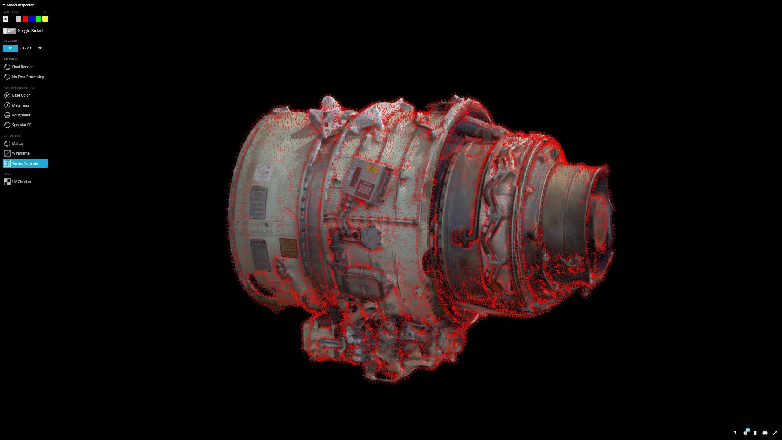 Jet Turbine Engine Photogrammetry Scan 3D model | CGTrader