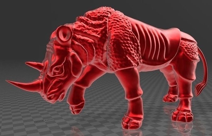 RHINO AVENGER 3D model 3D printable | CGTrader