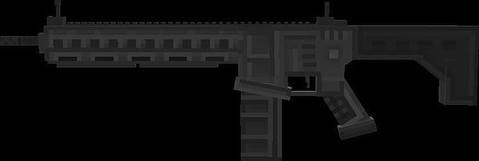 3D model MK41 Weapon VR / AR / low-poly | CGTrader