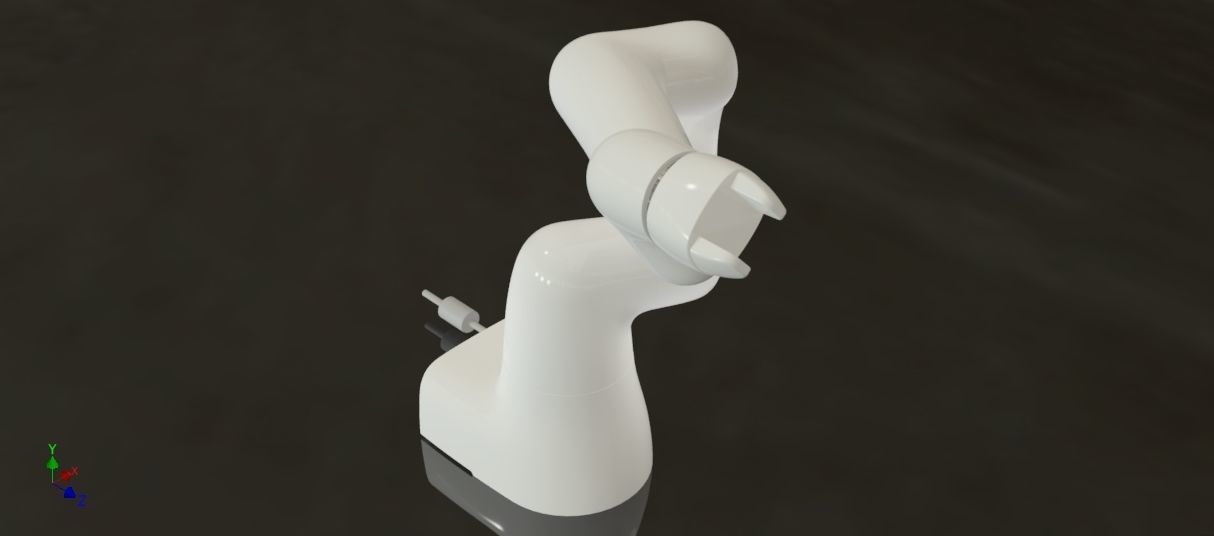 Denso Wave Human Collaboration Robot COBOTTA Standard free 3D model ...