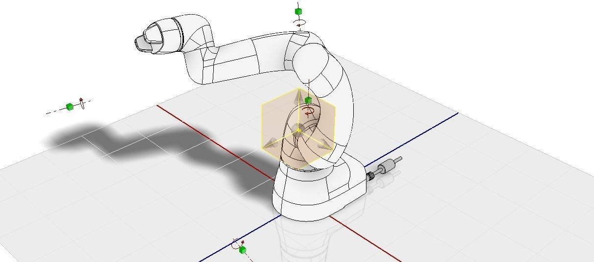 Denso Wave Human Collaboration Robot COBOTTA Standard free 3D model ...