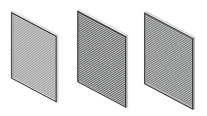 Louvre Curtain Wall Panel 3D model | CGTrader