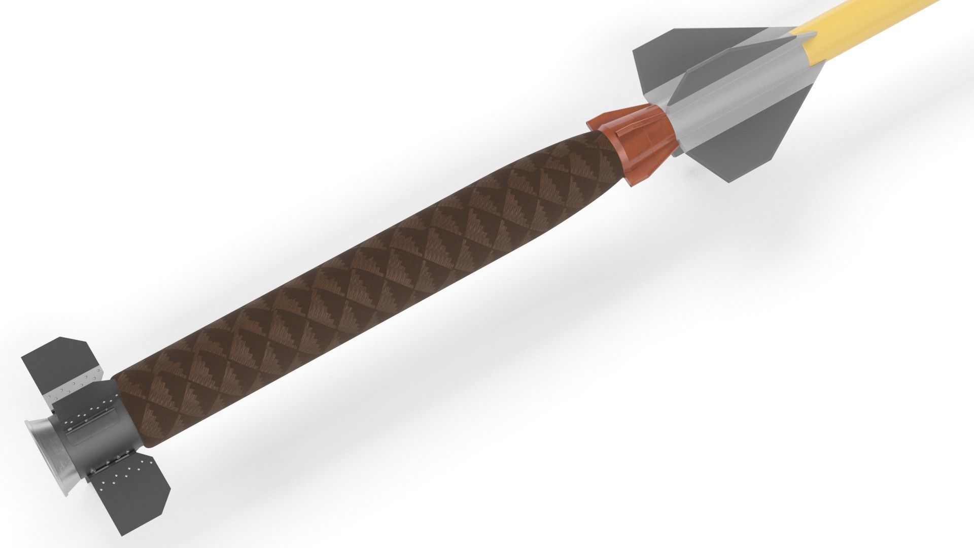 Pantsir S1 Two-Stage Missile 57E6E 3D model | CGTrader