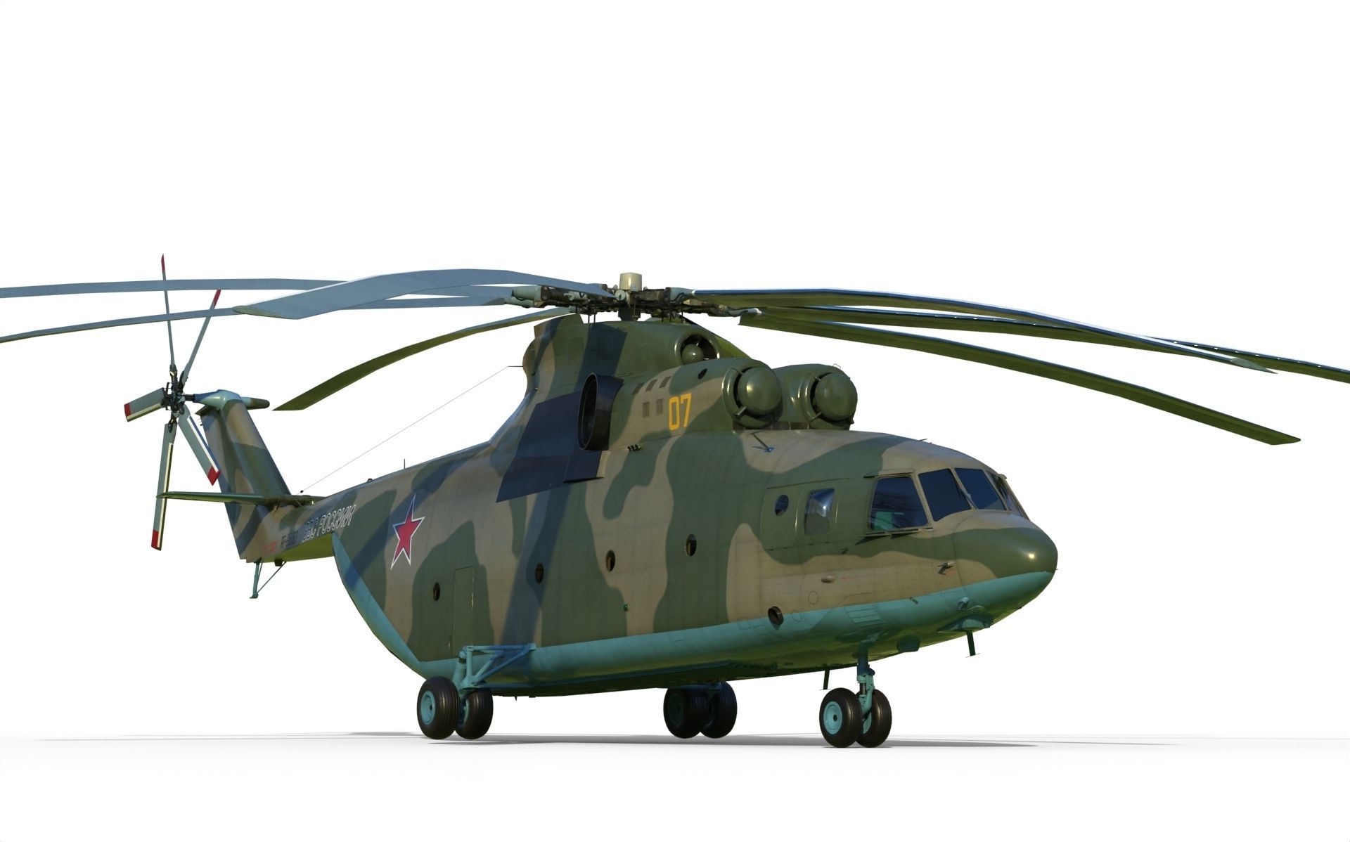 Mi-26 Halo 3D model | CGTrader