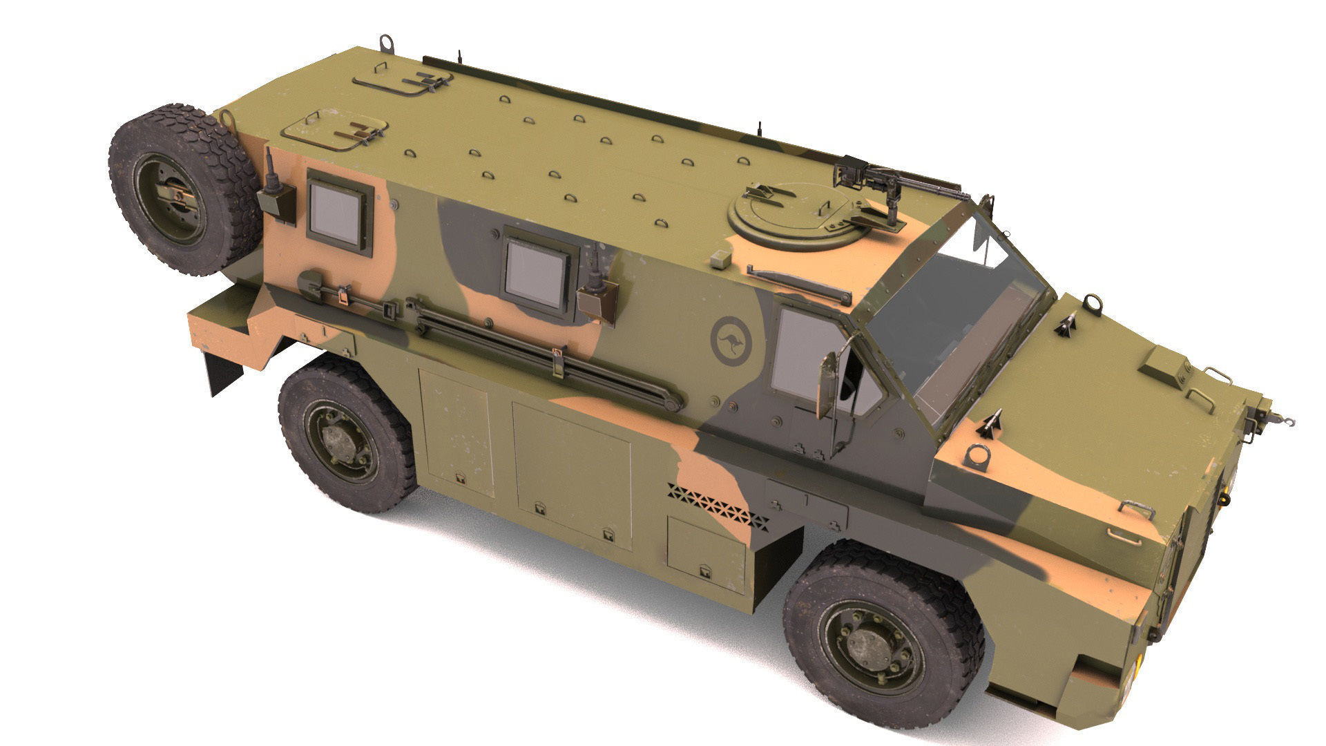 Bushmaster Protected Mobility Vehicle 3D model | CGTrader