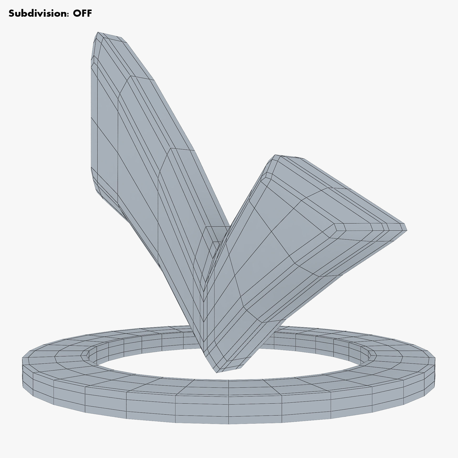 Check Mark v 2 3D model | CGTrader