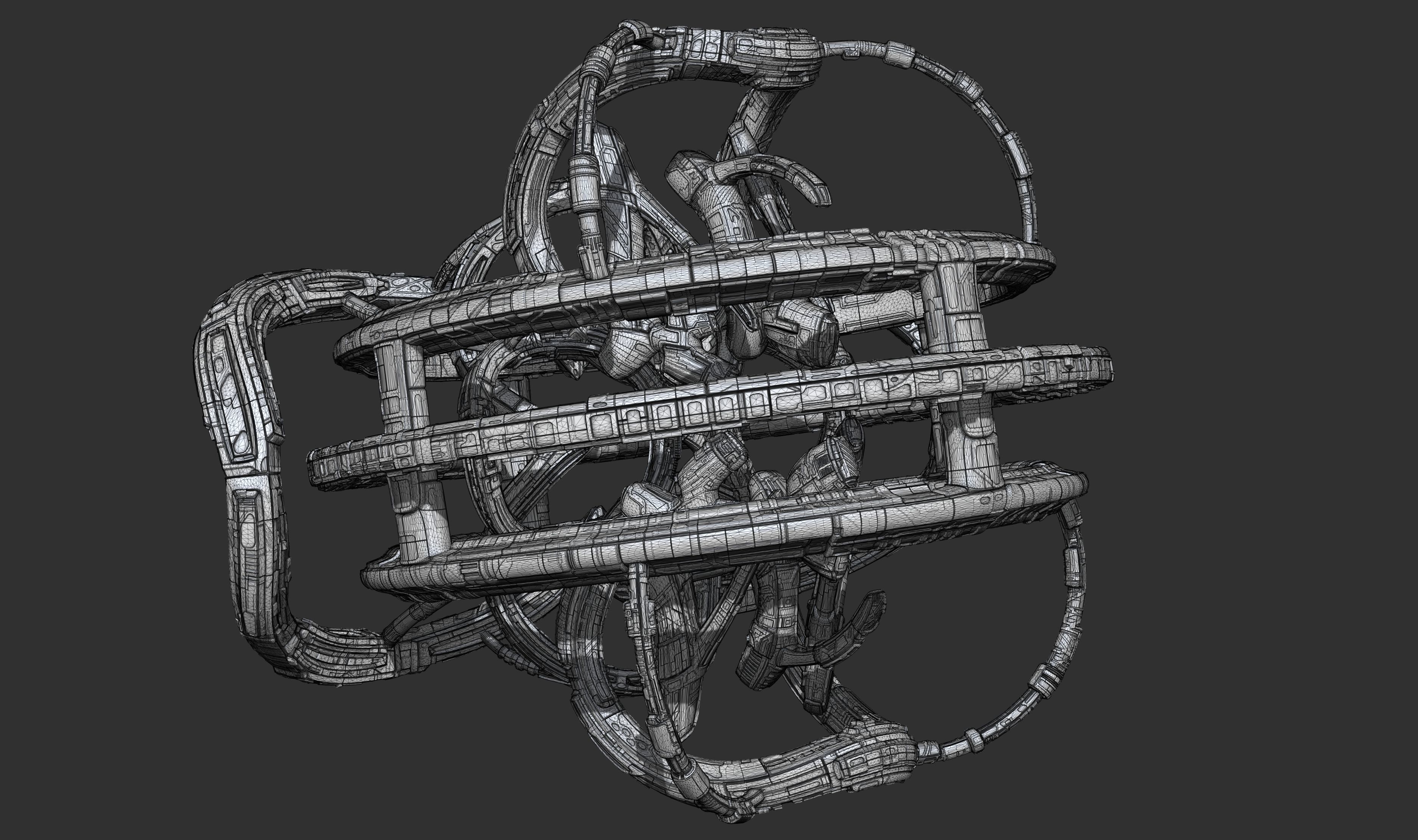 space equipment node 00187 3D model | CGTrader