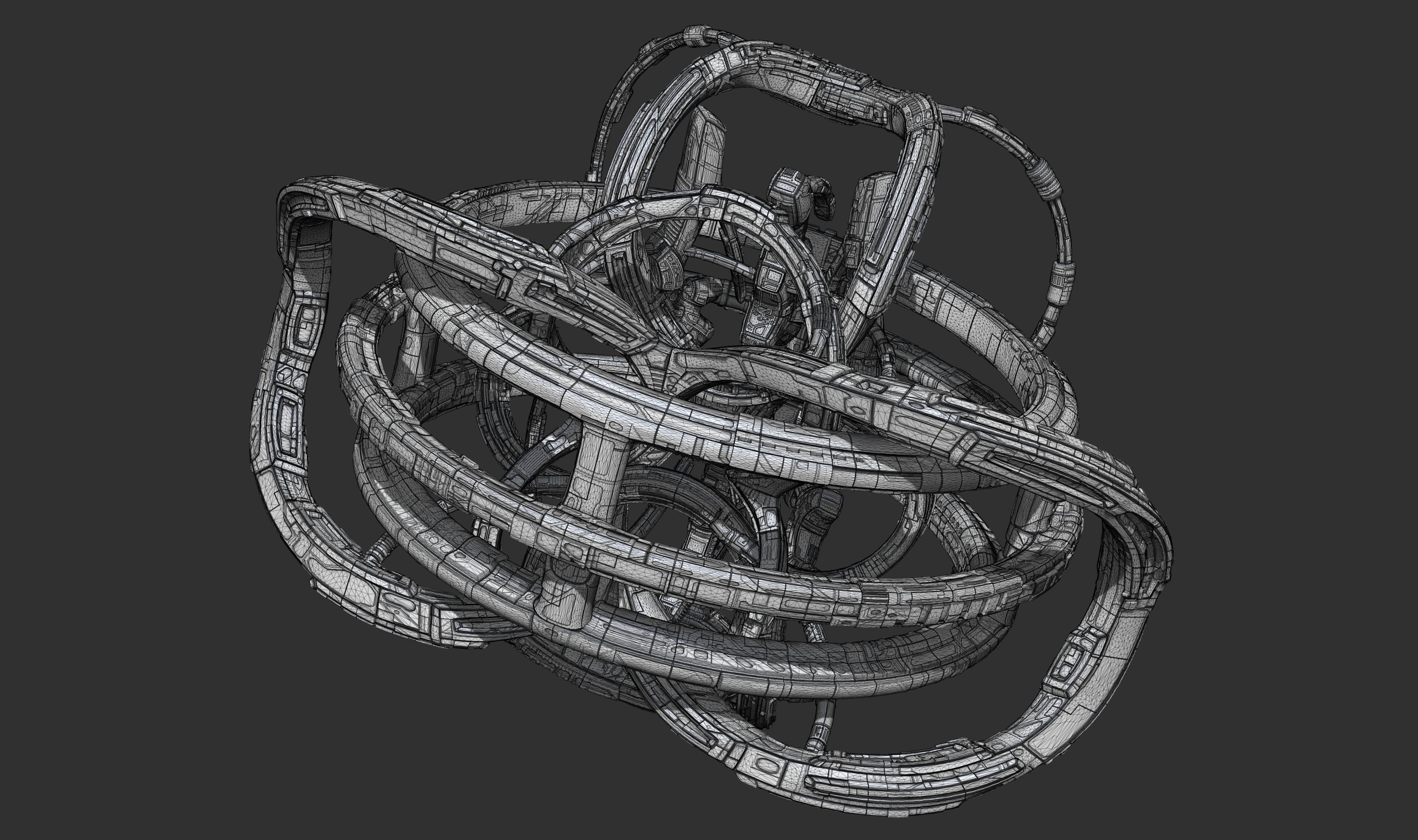 space equipment node 00187 3D model | CGTrader