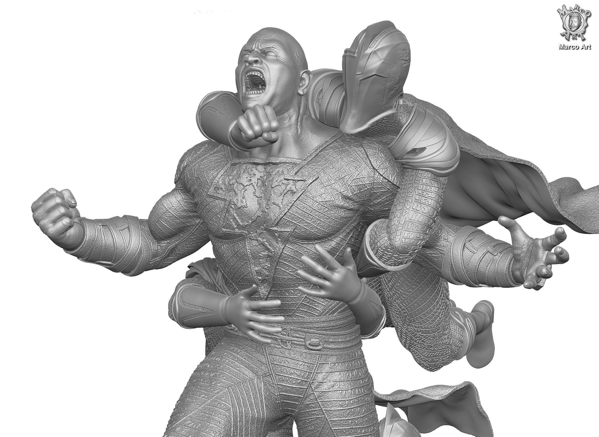 Black Adam Doctor Fate stl file 3D model 3D printable | CGTrader