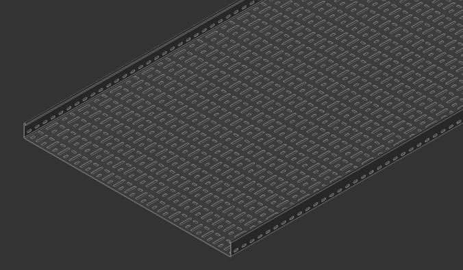Cable Tray 750mm x 3000mm TYPE2 3D model | CGTrader