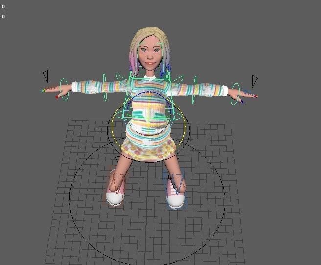 3D model Enid Sinclair Wednesday VR / AR / low-poly | CGTrader
