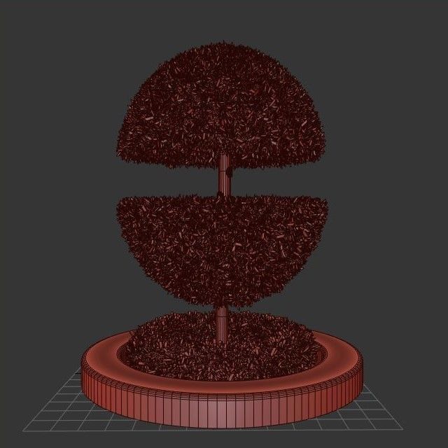 Outdoor bush free 3D model | CGTrader