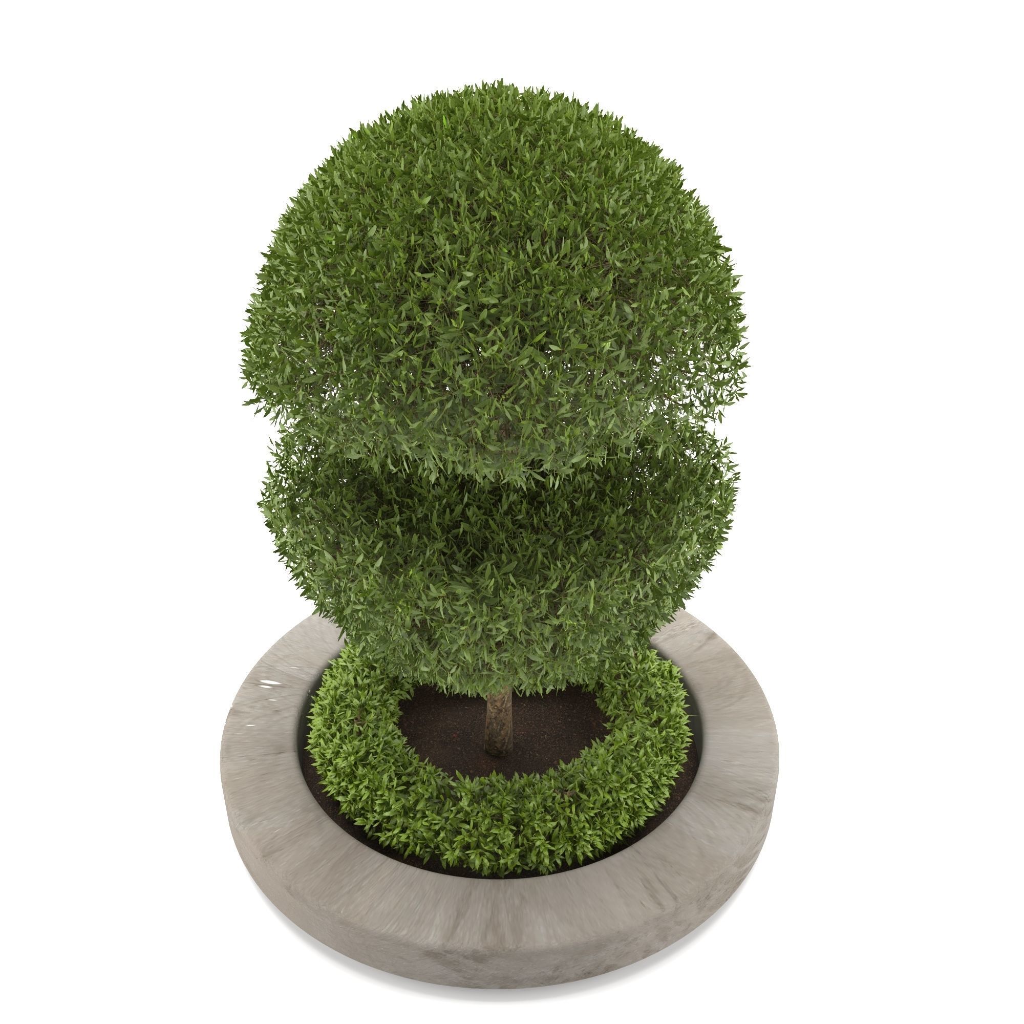 Outdoor bush free 3D model | CGTrader