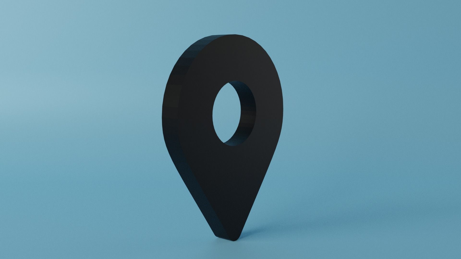 3D model Black Map Pointer VR / AR / low-poly | CGTrader