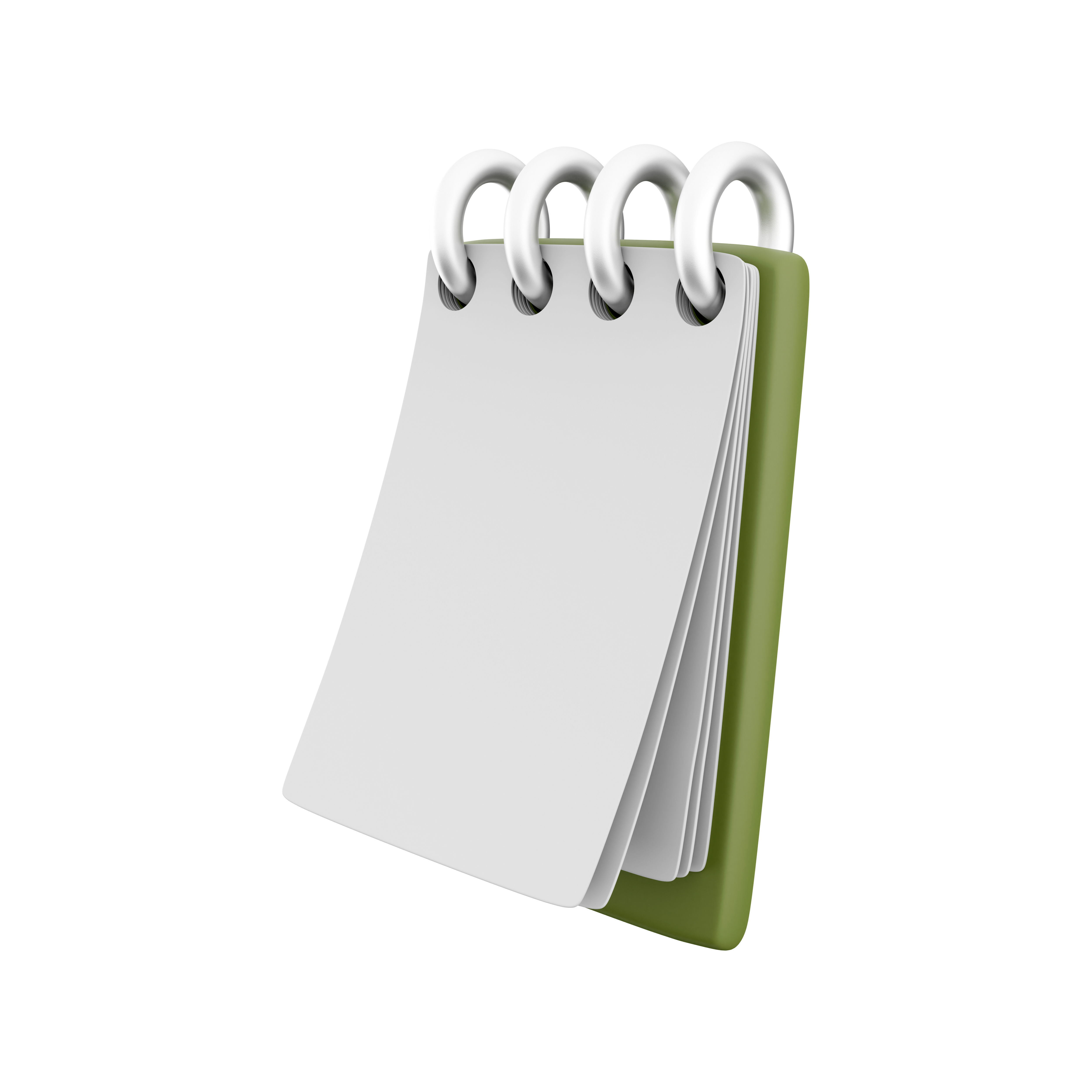 3d notebook cartoon 3D model | CGTrader