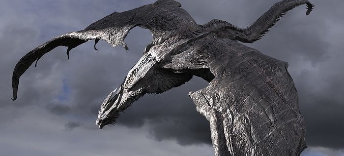 Vermithrax Pejorative Dragon 3D model | CGTrader