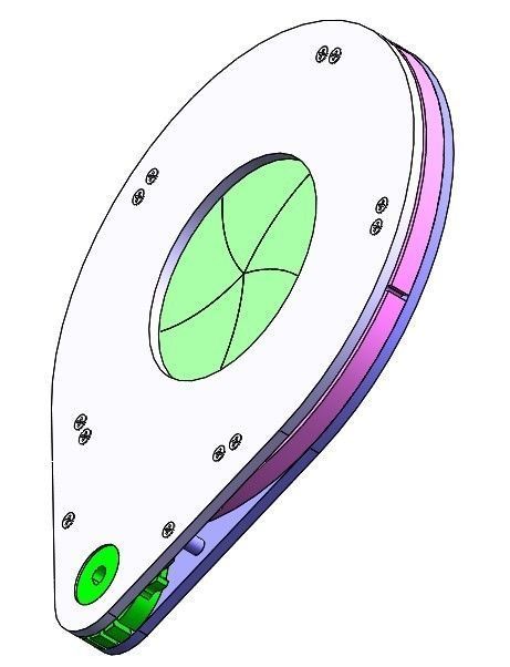 D60M5BTY2 mechanical mechanism shutter 3d printing iris diy 3D model 3D ...