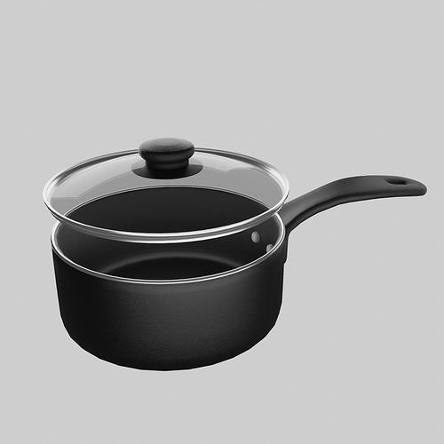 3D model Frying Pan VR / AR / low-poly | CGTrader